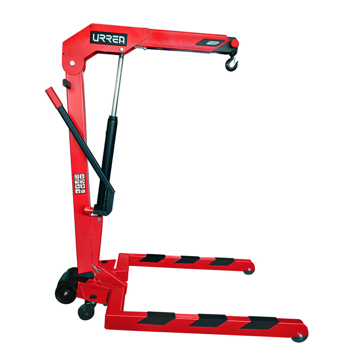 Pluma hidráulica plegable conpatas paralelas 2 ton | Grupo Urrea